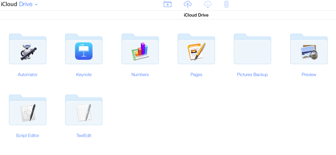 why is iCloud drive not showing all my fo… - Apple Community