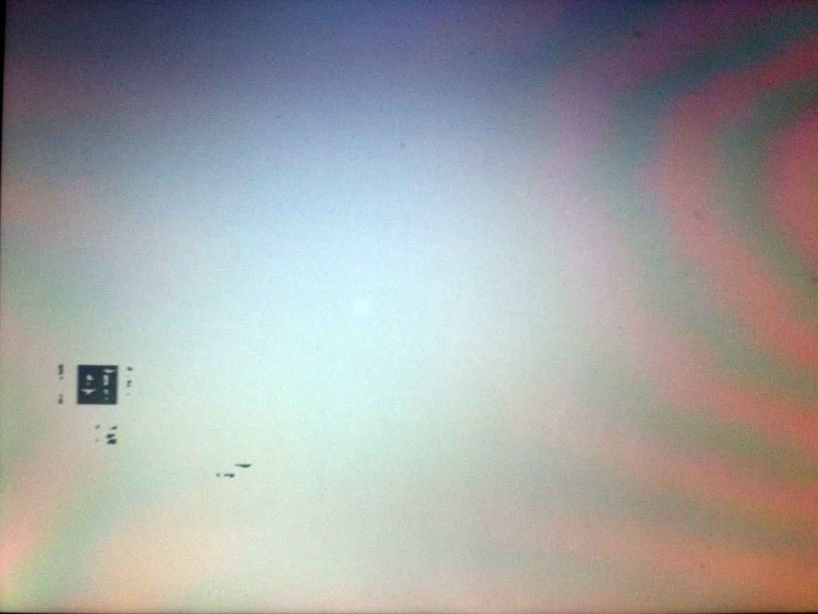 Artifacts during startup - Apple Community