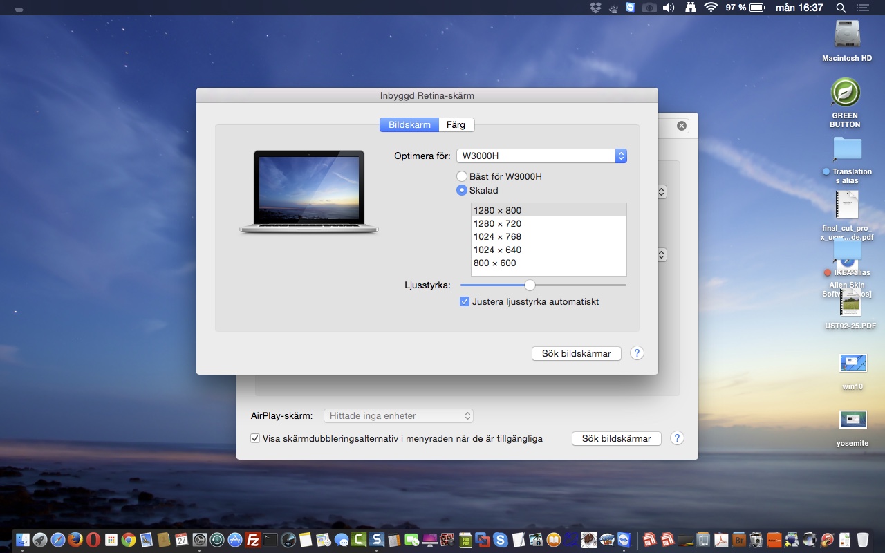 Resolution external display - Apple Community