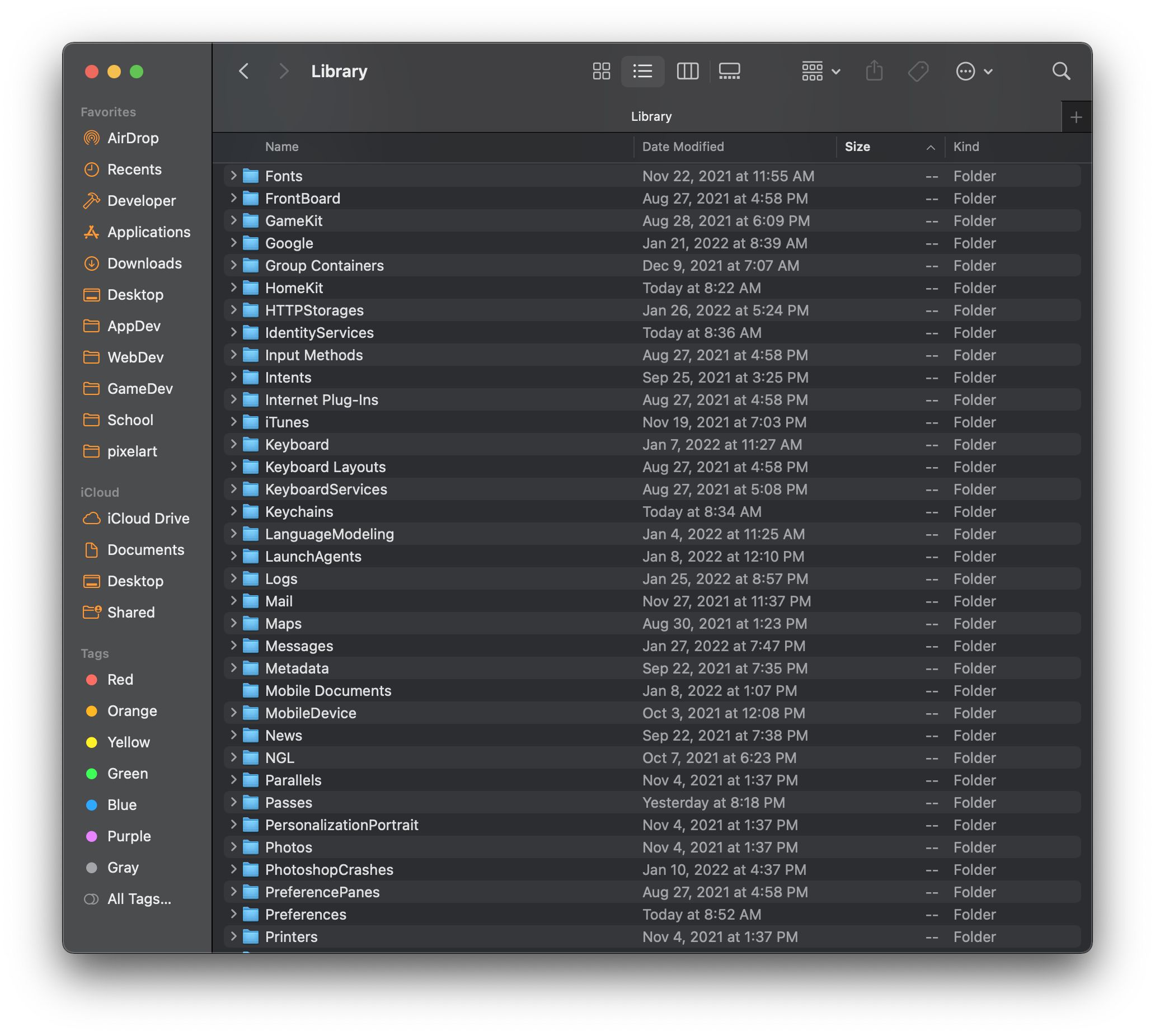 What can I clean from Users/[user]/Librar… - Apple Community