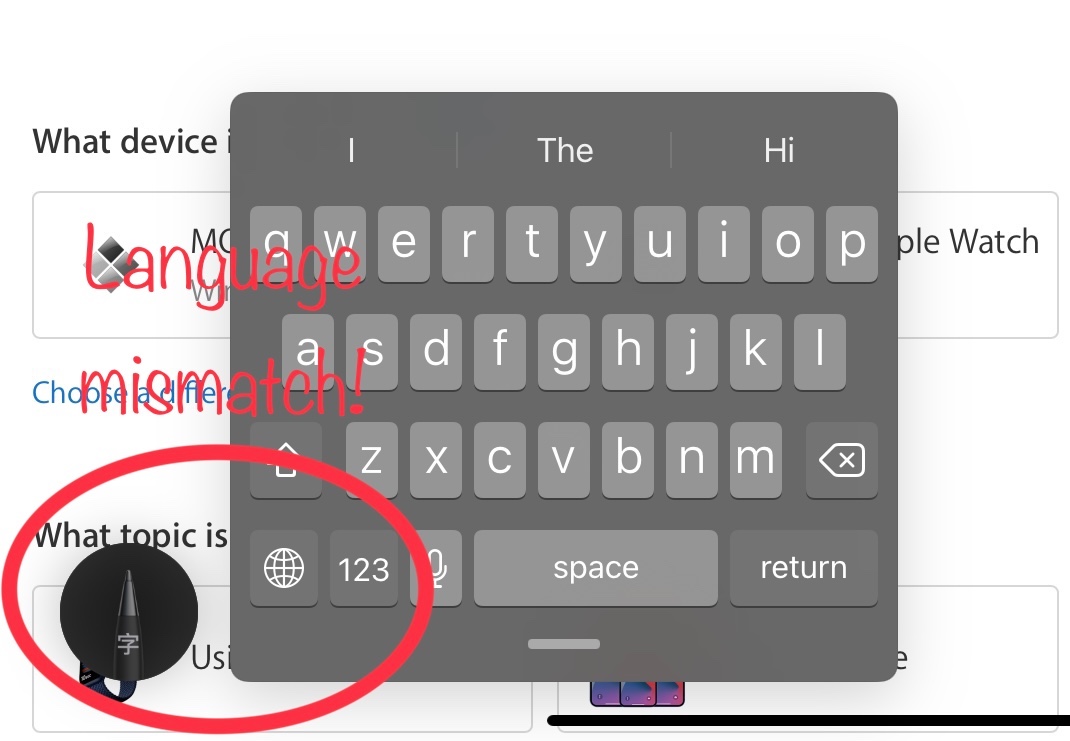 Scribble language setting iOS 14.4. - Apple Community