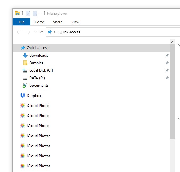 multiple instances of icloud photos in wi… - Apple Community