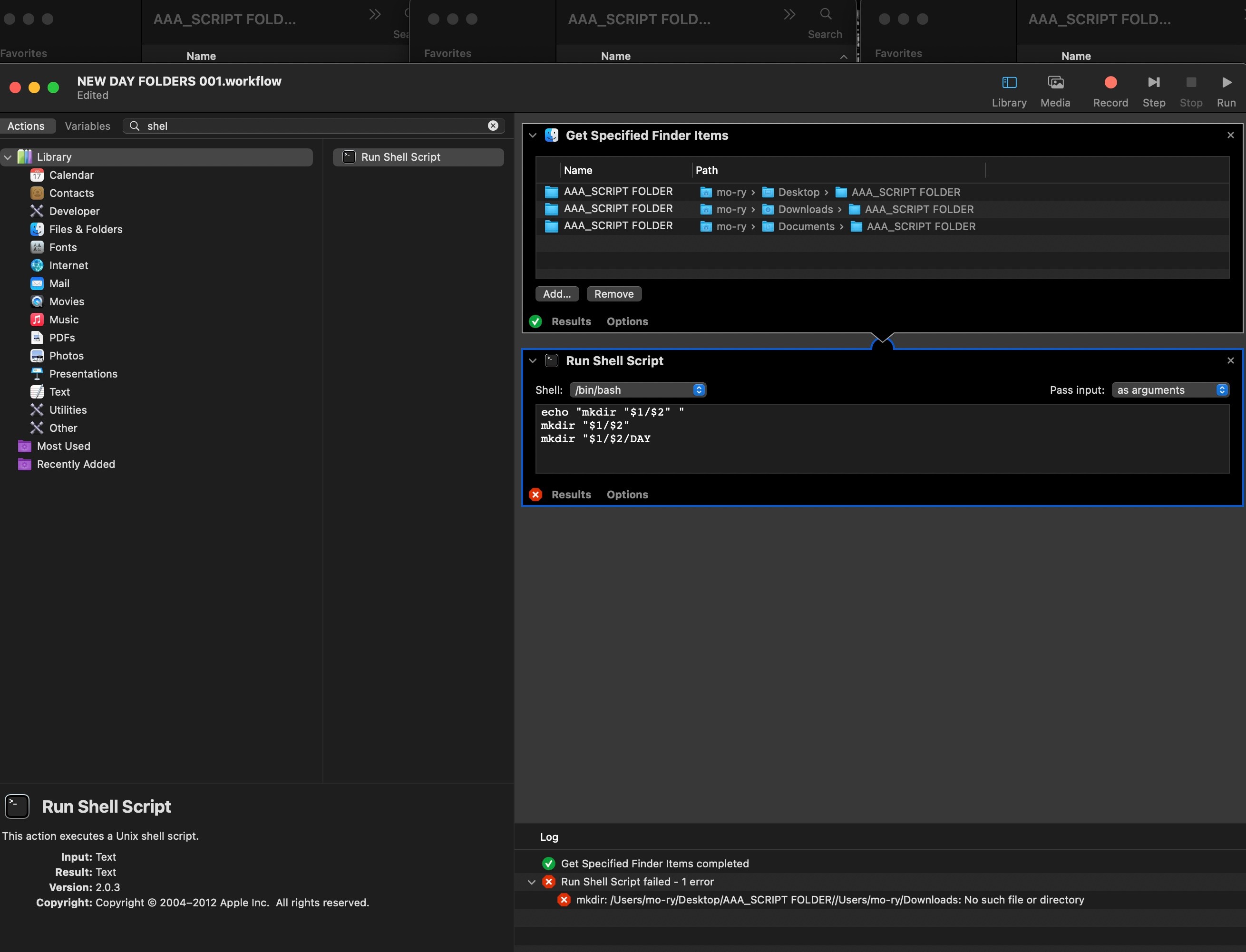 need some Help with Automator and possibl… - Apple Community