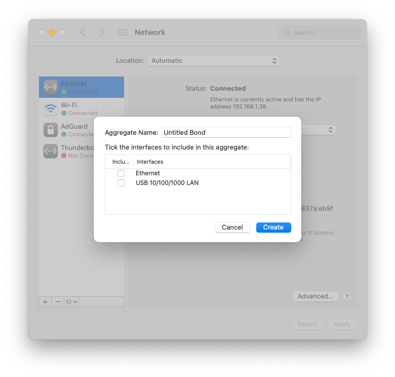 Use Static LAG instead of LACP on Mac - Apple Community