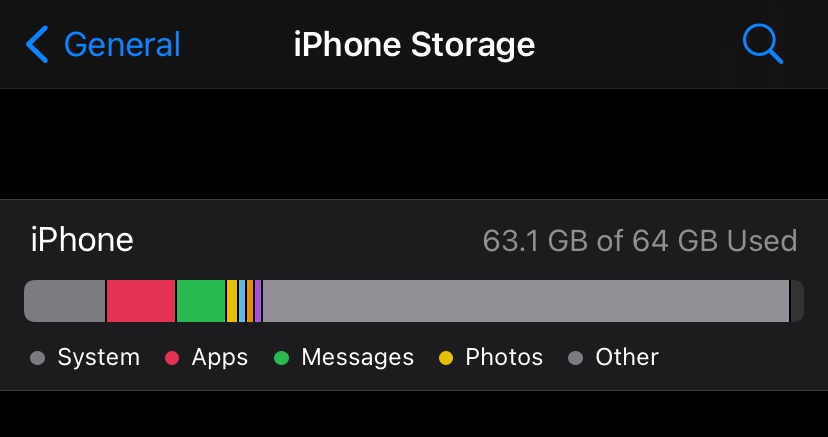 iPhone Storage - Apple Community