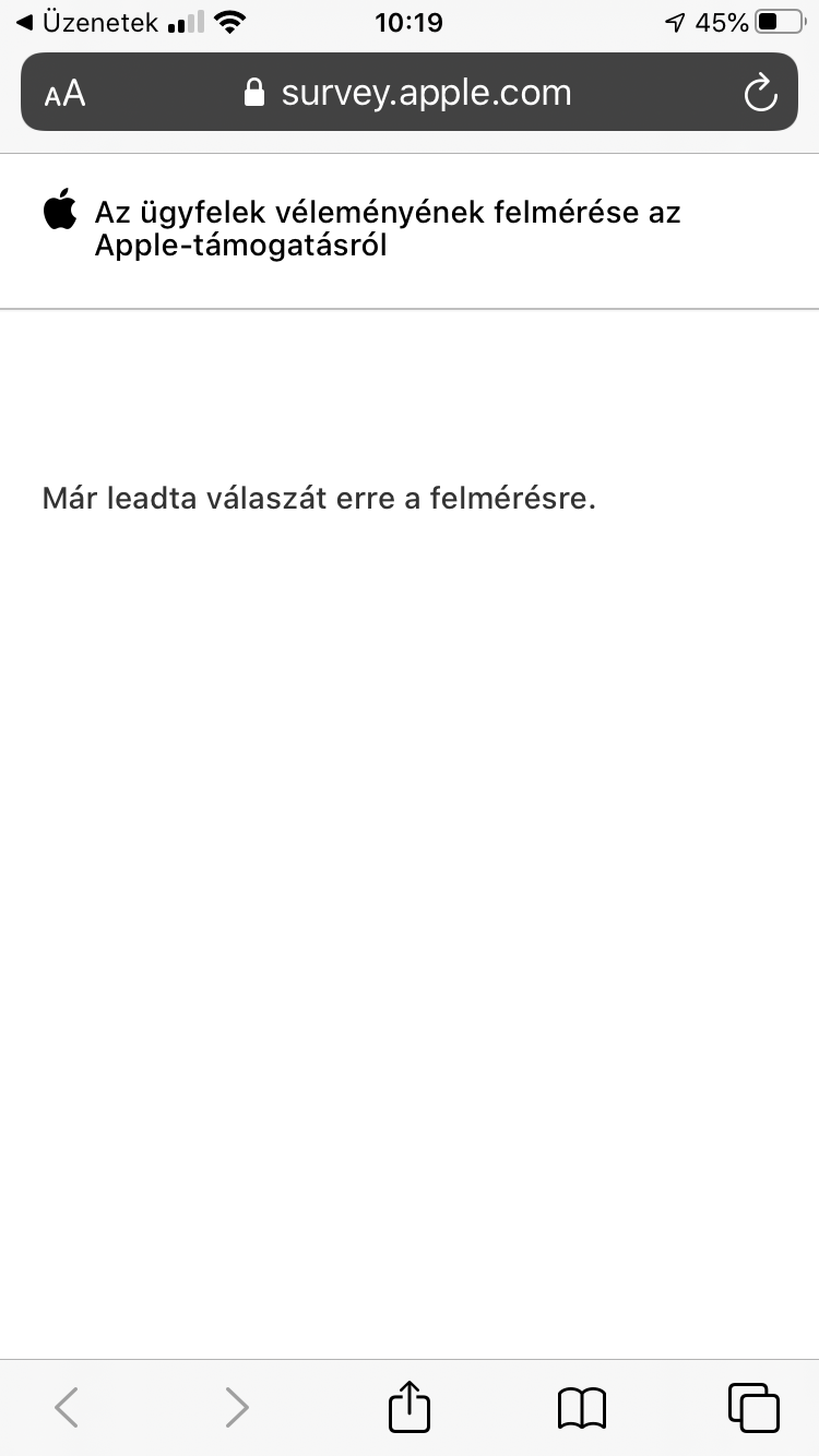 Apple Survey SMS - Apple Community