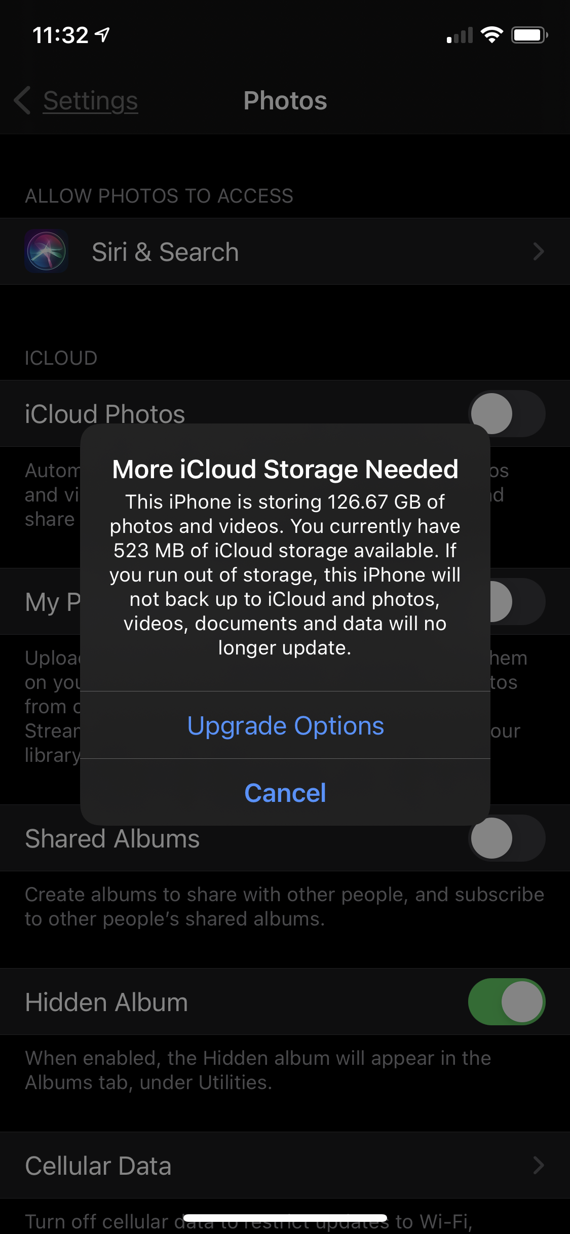 iCloud Storage Full Error BUT Still Synci… - Apple Community