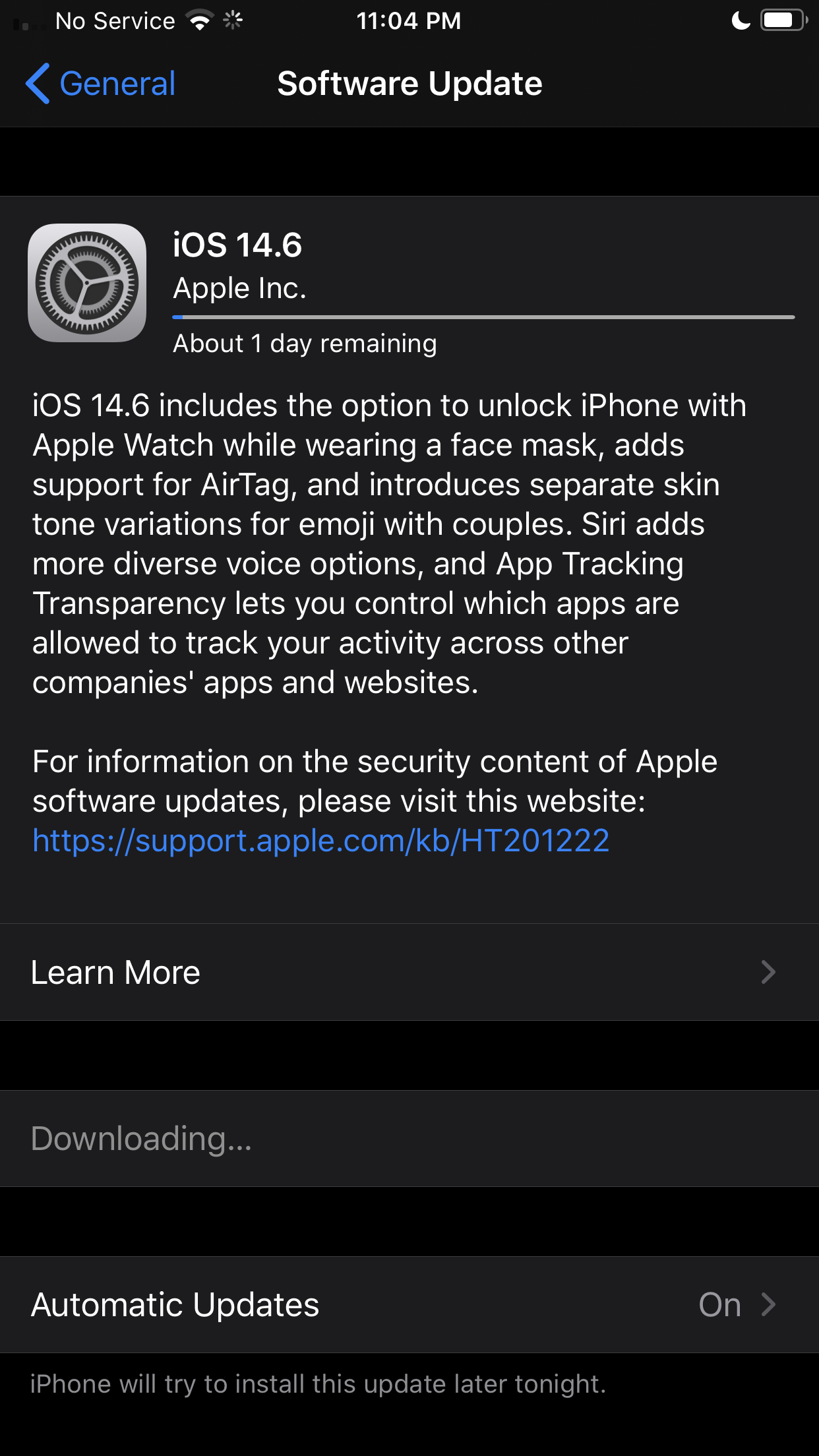 Update issue - Apple Community