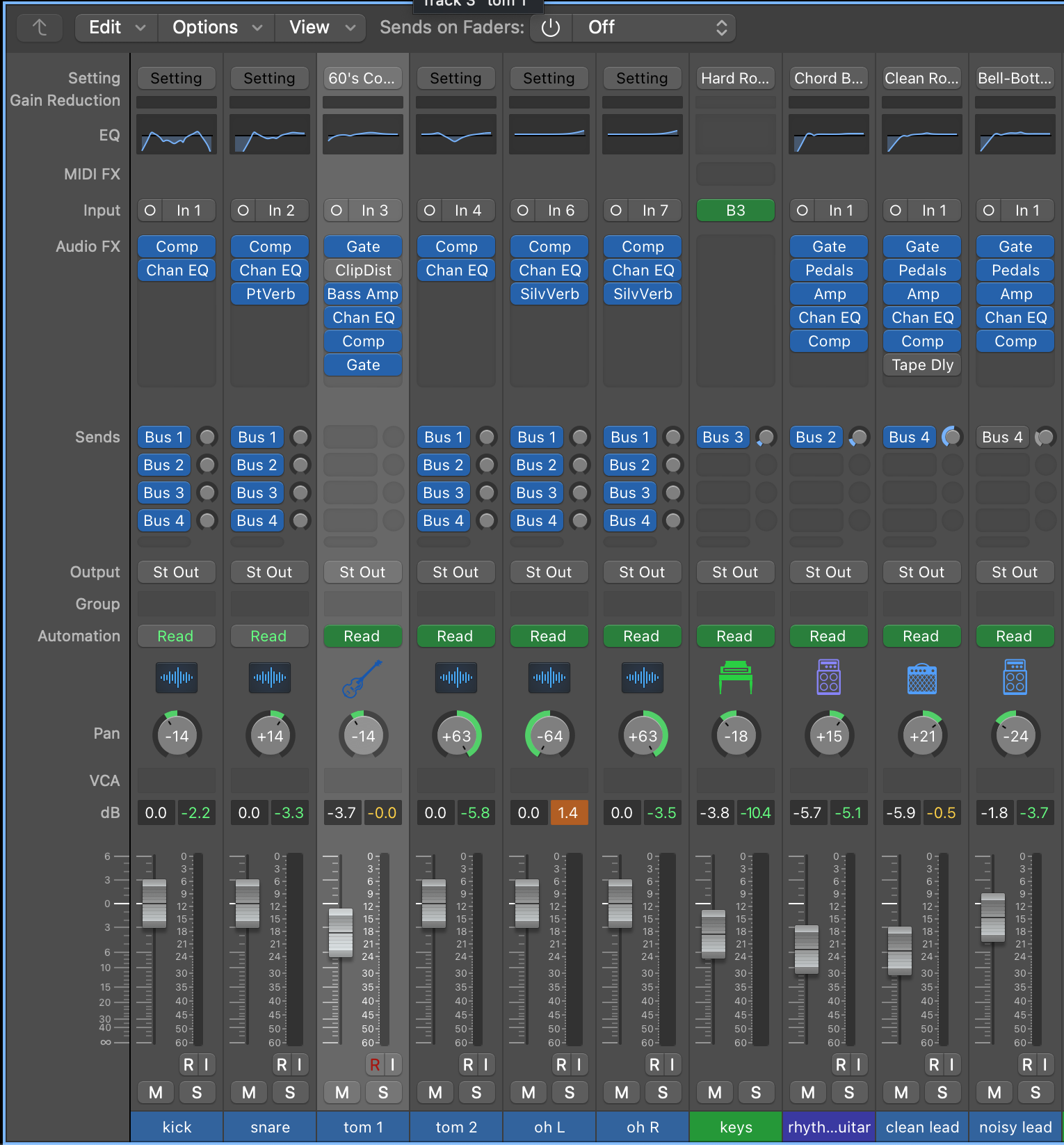 separate Logic Pro audio tracks are linke… - Apple Community