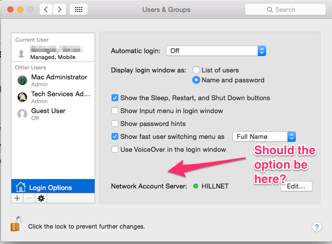 Allow network users to log in at login wi… - Apple Community