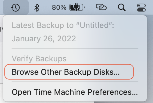 Where can I find the Time Machine Data Di… - Apple Community