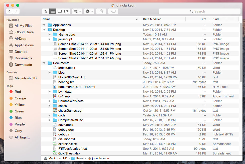how to display treeview in Finder - Apple Community