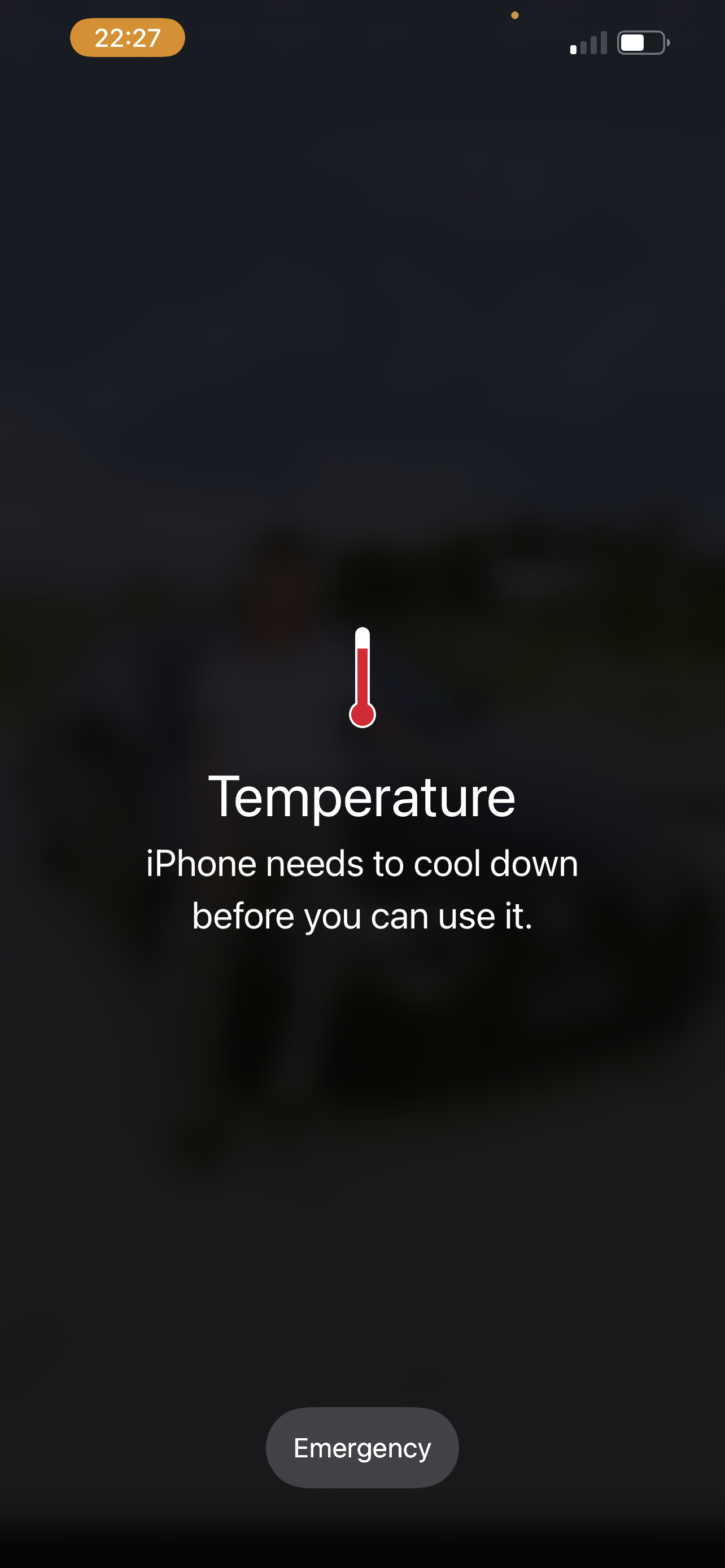iPhone needs to cool down before you can … - Apple Community