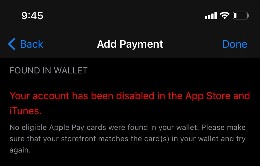 I can’t add a payment method - Apple Community