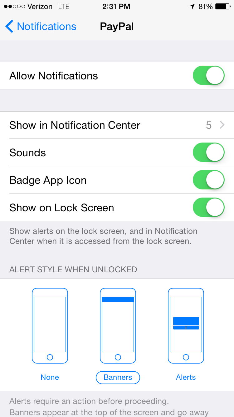 PayPal won't send Push notifications - Apple Community
