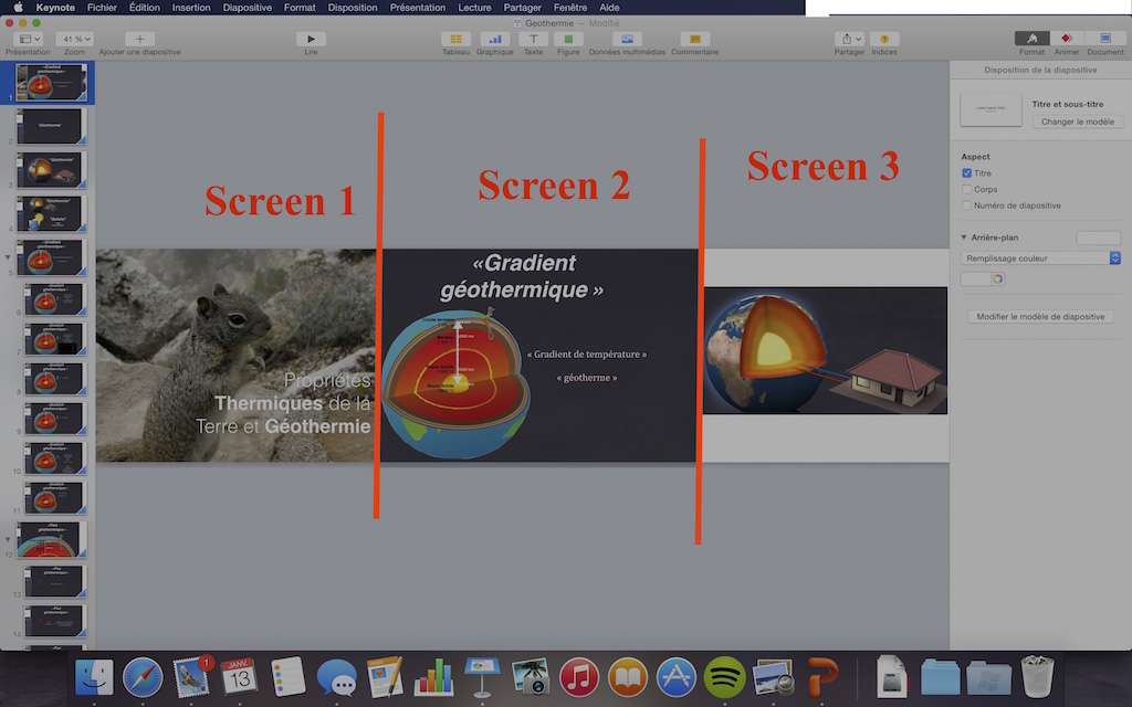 Keynote multi-screen presentation - Apple Community