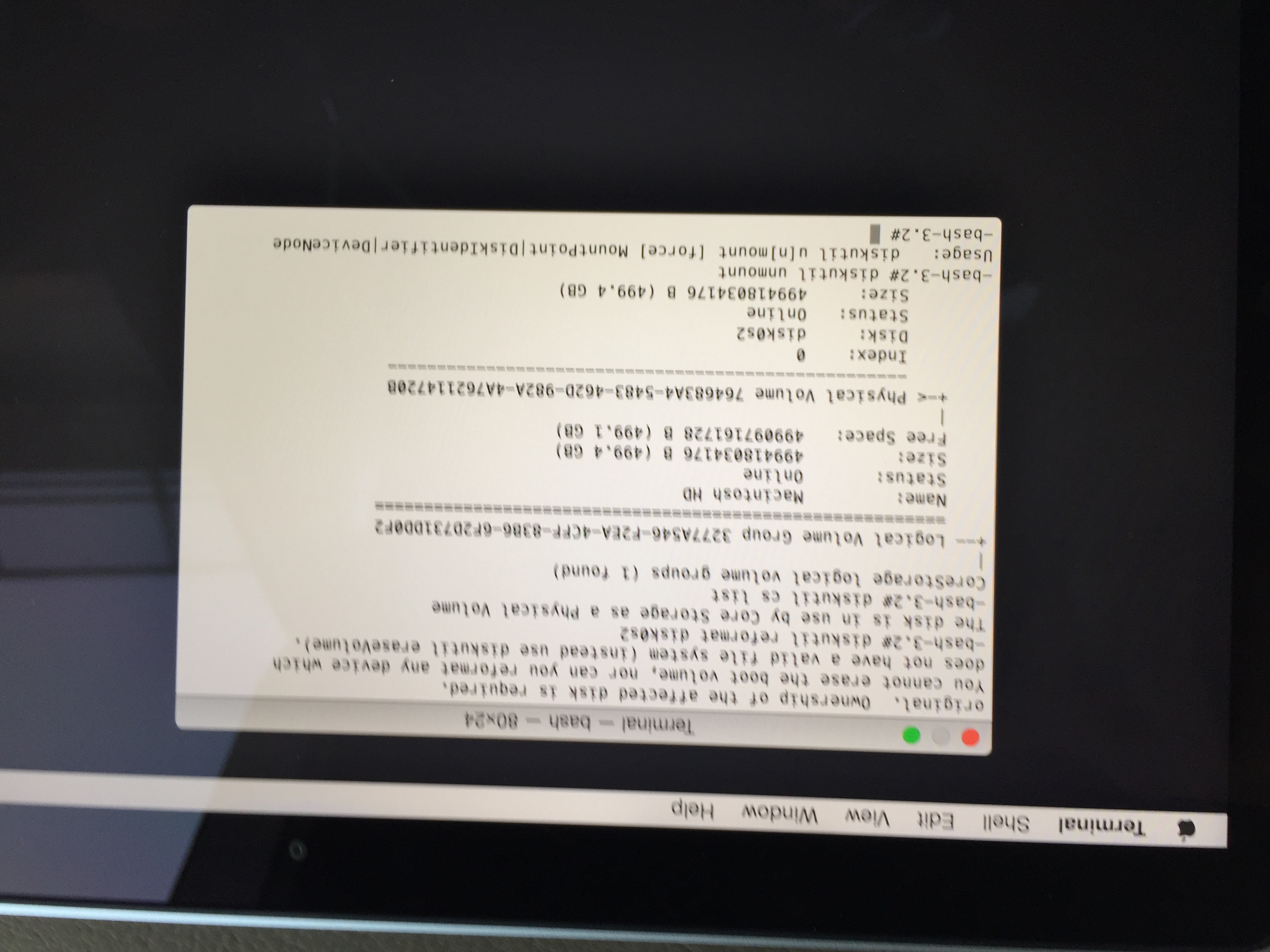 Bootcamp: The disk cannot be partitioned … - Apple Community