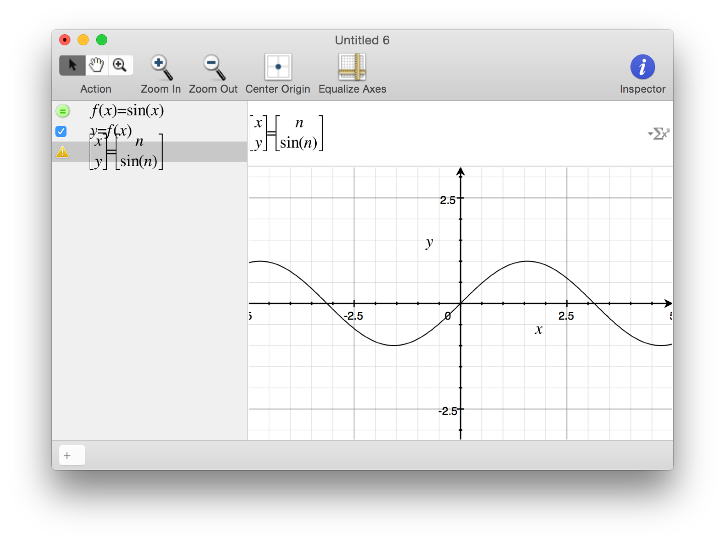How to graph sin and cos function on grap… - Apple Community