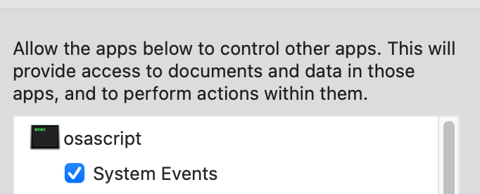 Unable to run AppleScript from osascript … - Apple Community