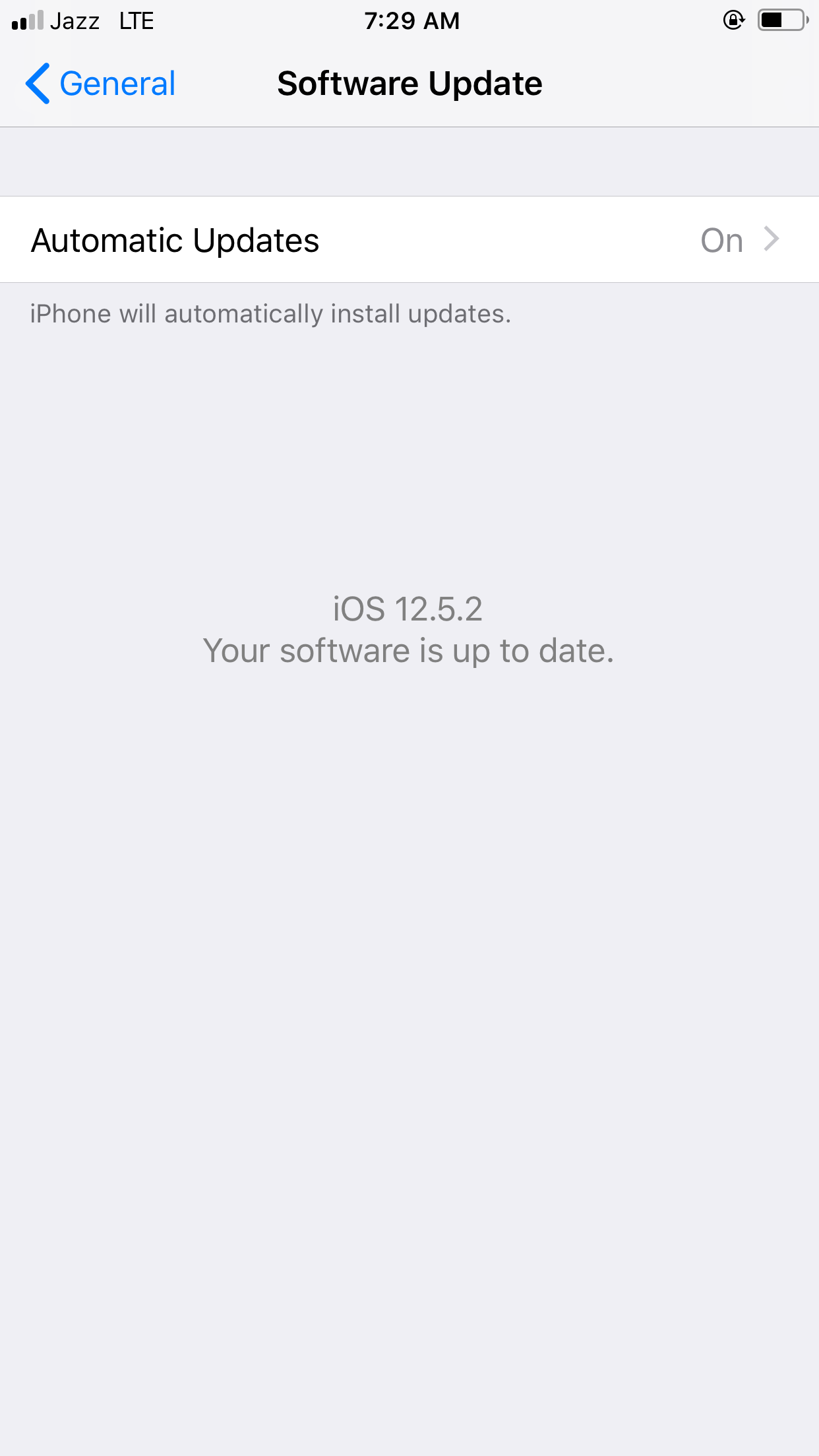 Why my ios 6 plus is not being updated it… - Apple Community