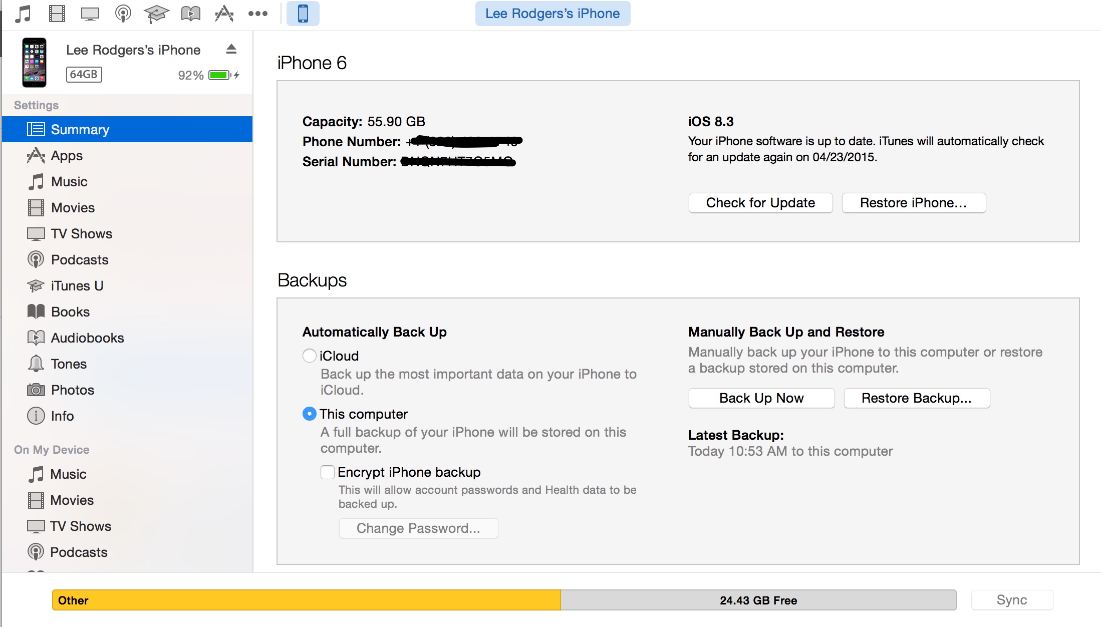 Continuous syncing on iphone - Apple Community