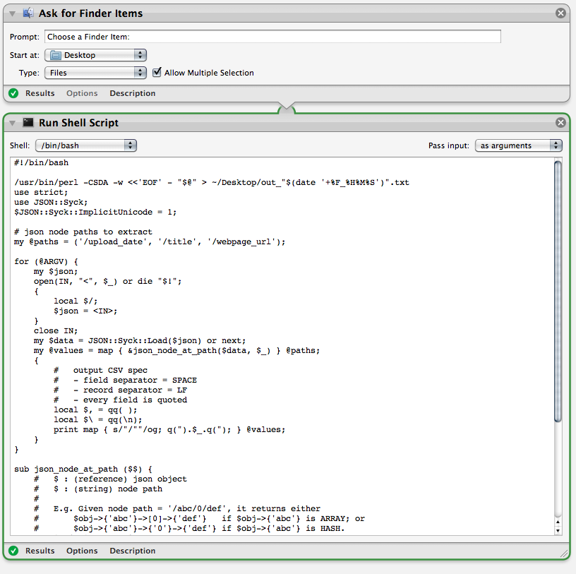 How to use automator to extract specific … - Apple Community