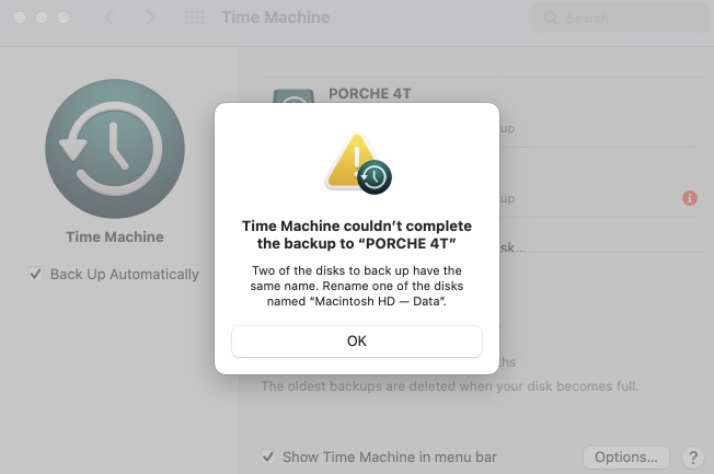 Backing up External SSD startup disk - Apple Community