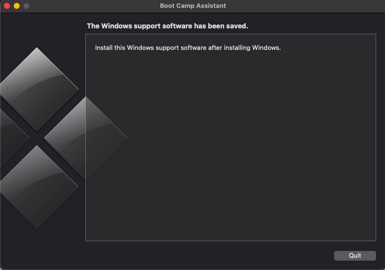 what do I have to do after installing win… - Apple Community