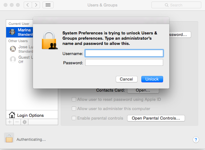 How to create a new administrator account… - Apple Community