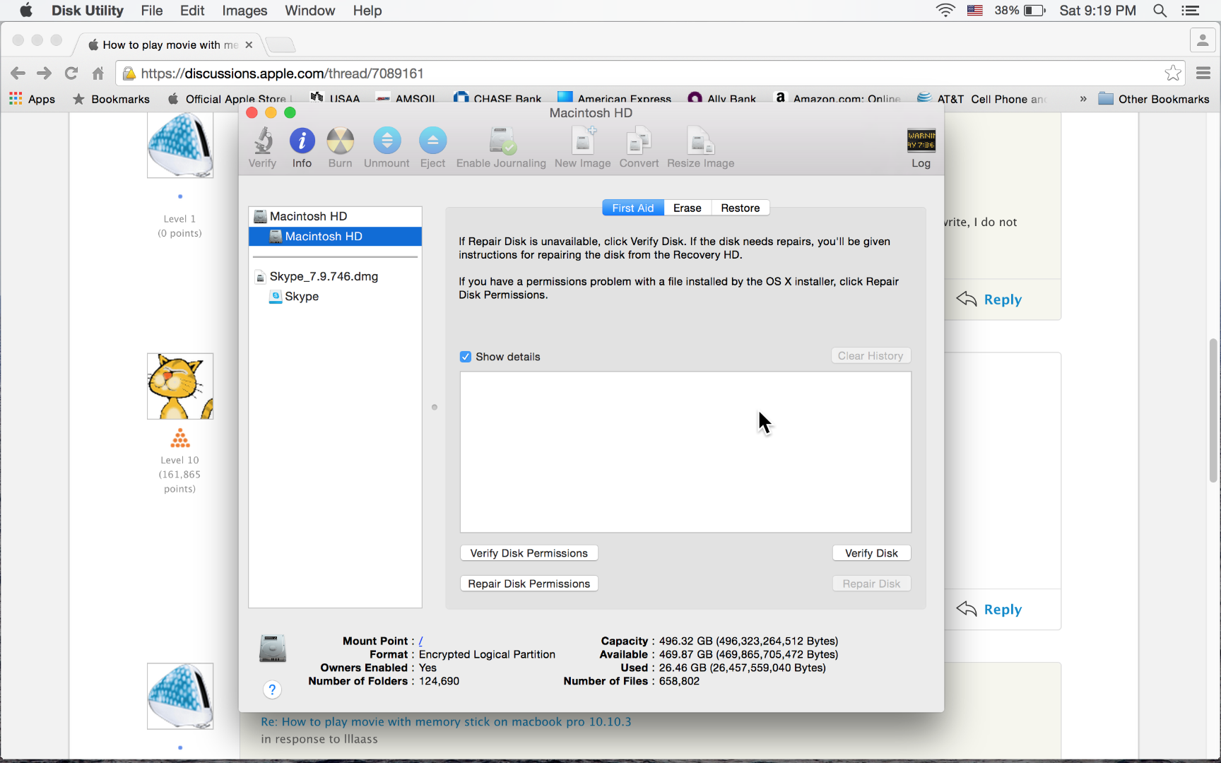 How to play movie with memory stick on ma… - Apple Community