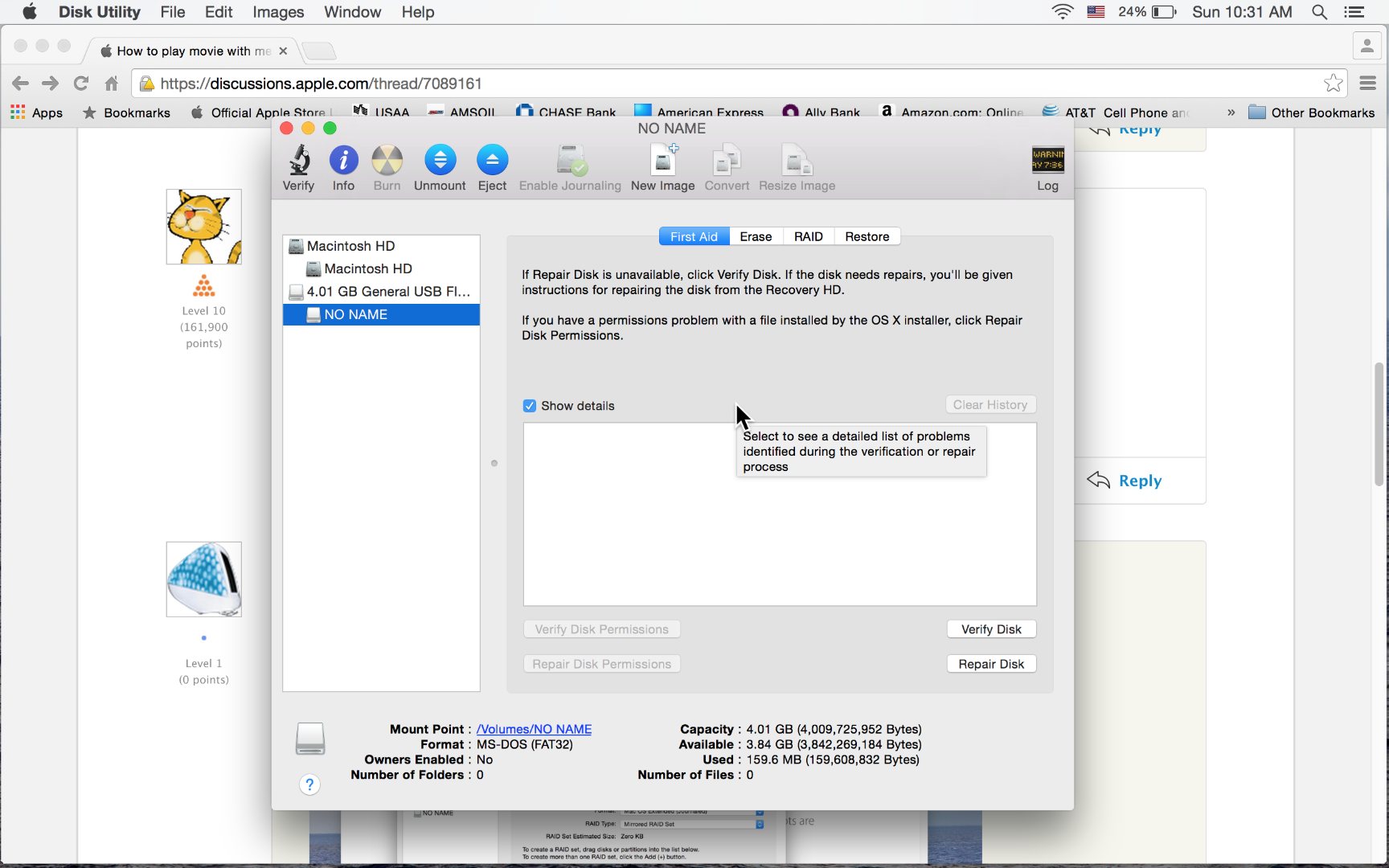 How to play movie with memory stick on ma… - Apple Community
