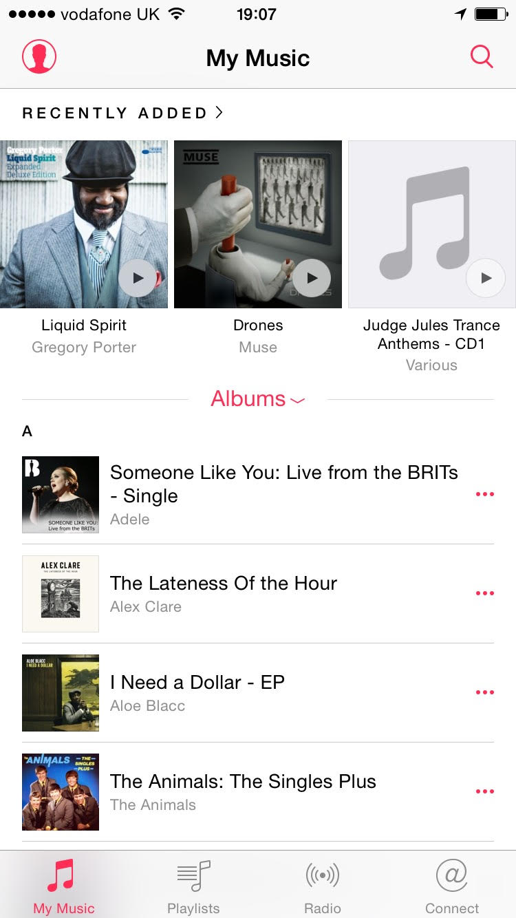 music app missing for you icon and new, … - Apple Community