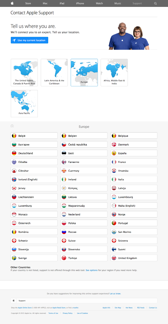 List of Support Languages - Apple Community