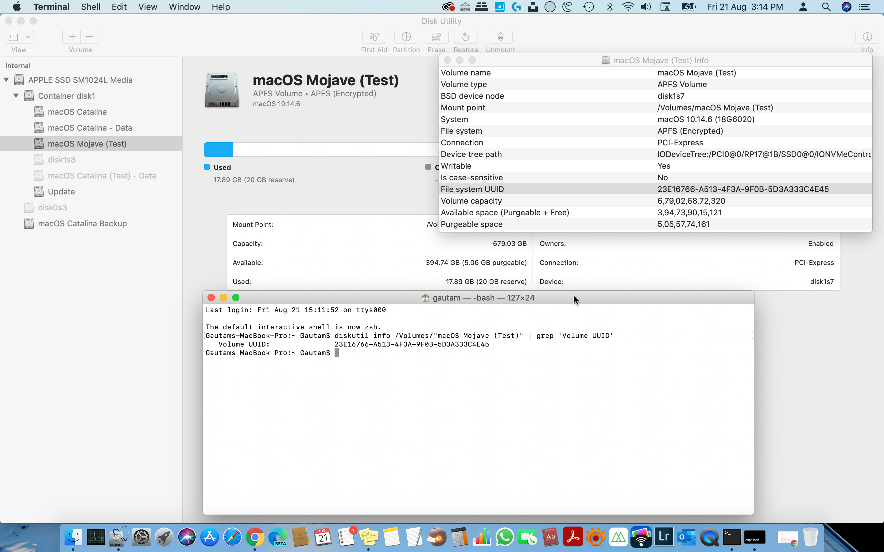Prevent APFS encrypted partition to mount… - Apple Community
