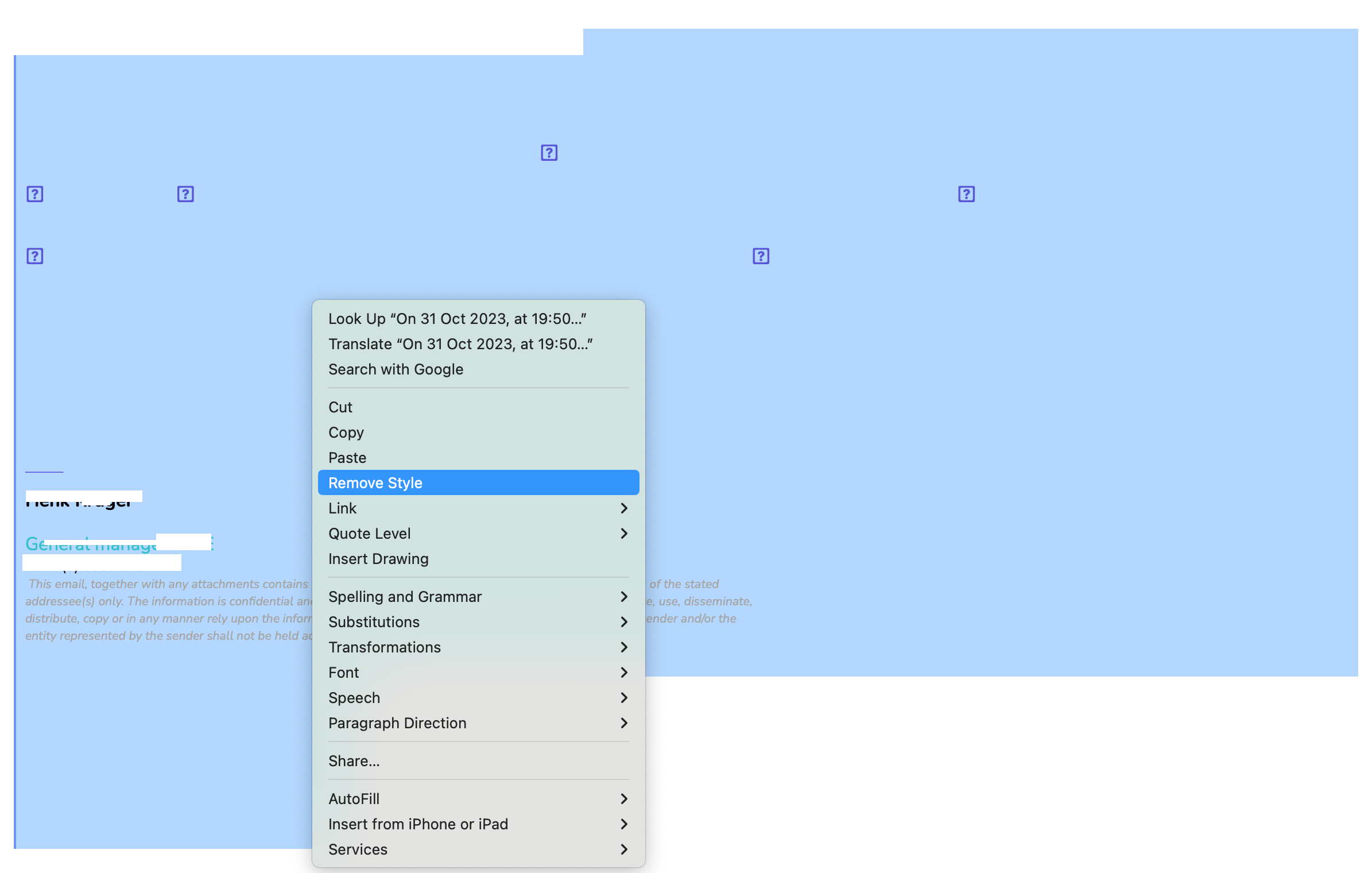 Since upgrading to Sonoma, Apple Mail is … - Apple Community