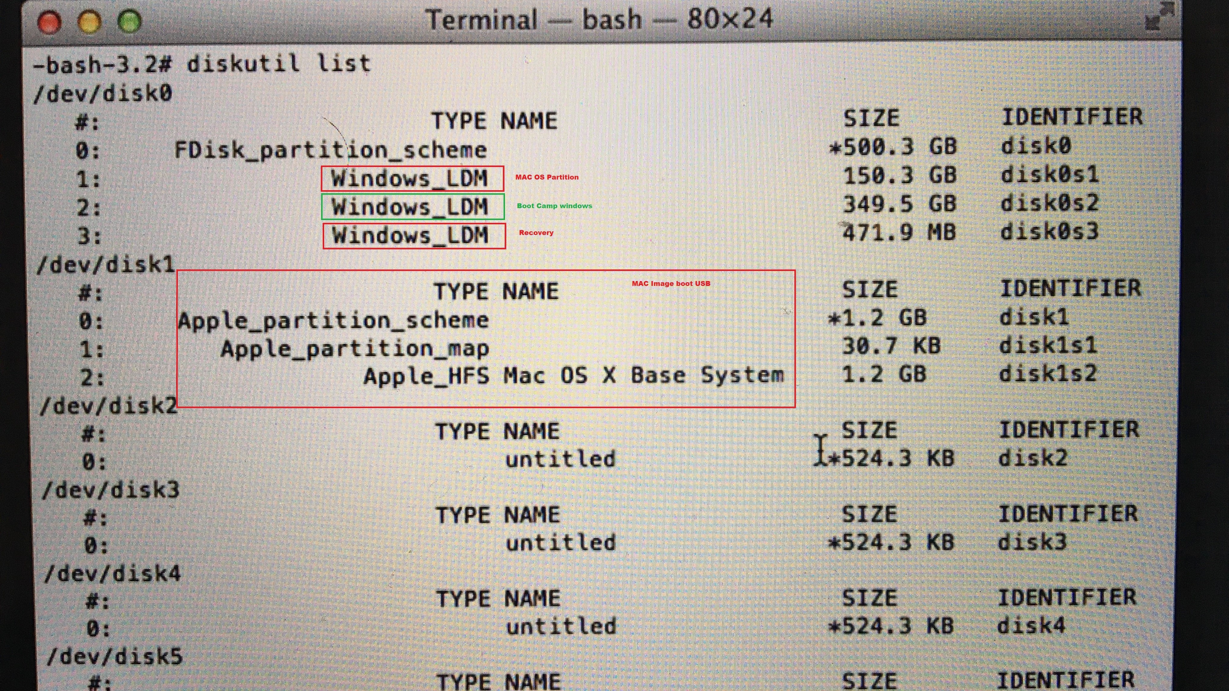 Mac OS partition type change to Windows_L… - Apple Community