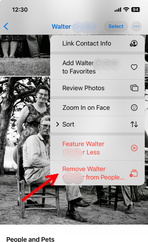 How can I unhide People in Photos App - Apple Community