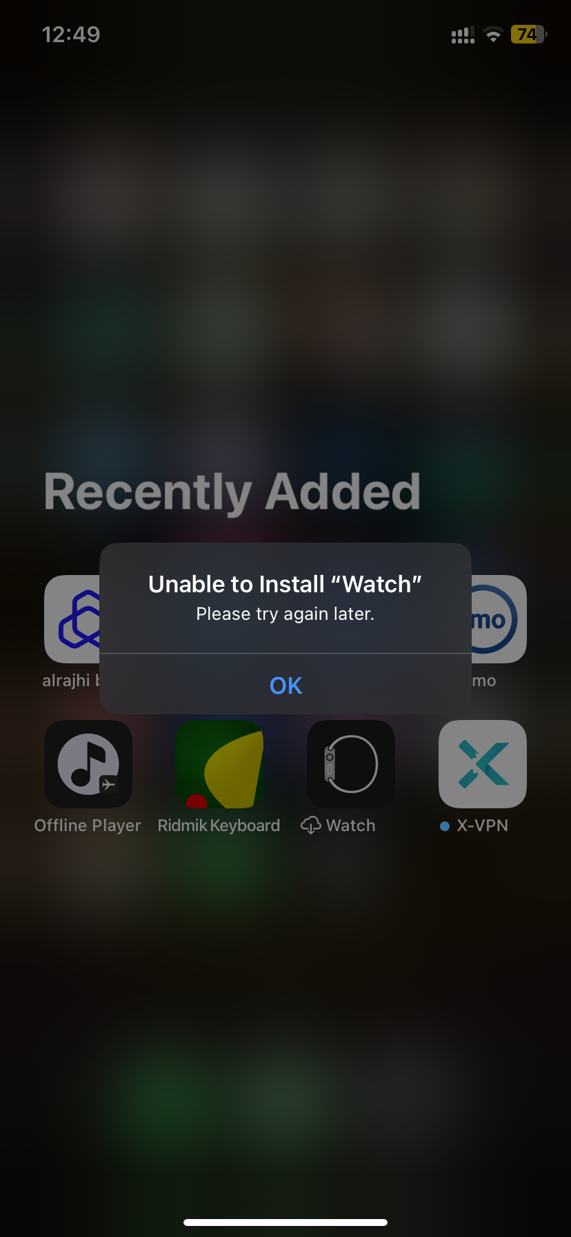 Can’t reinstall watch app after deleting … - Apple Community