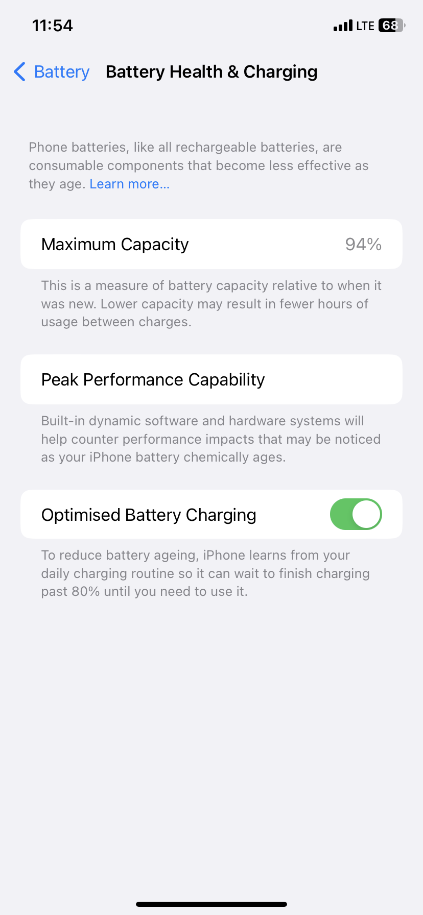 IPhone 11 battery health - Apple Community