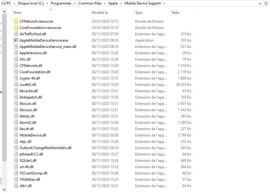 Can't find "Drivers " file in "Mobile Dev… - Apple Community