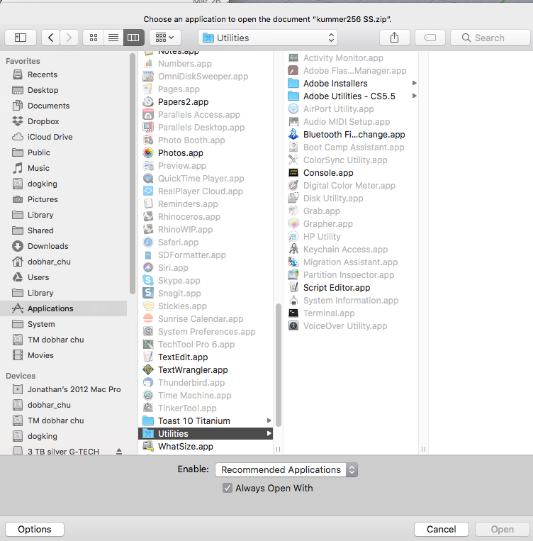 how to show the APPLICATIONS - Apple Community
