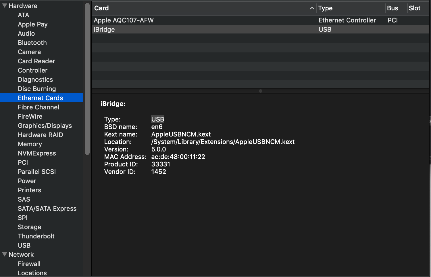 iMac Pro with an iBridge USB interface us… - Apple Community