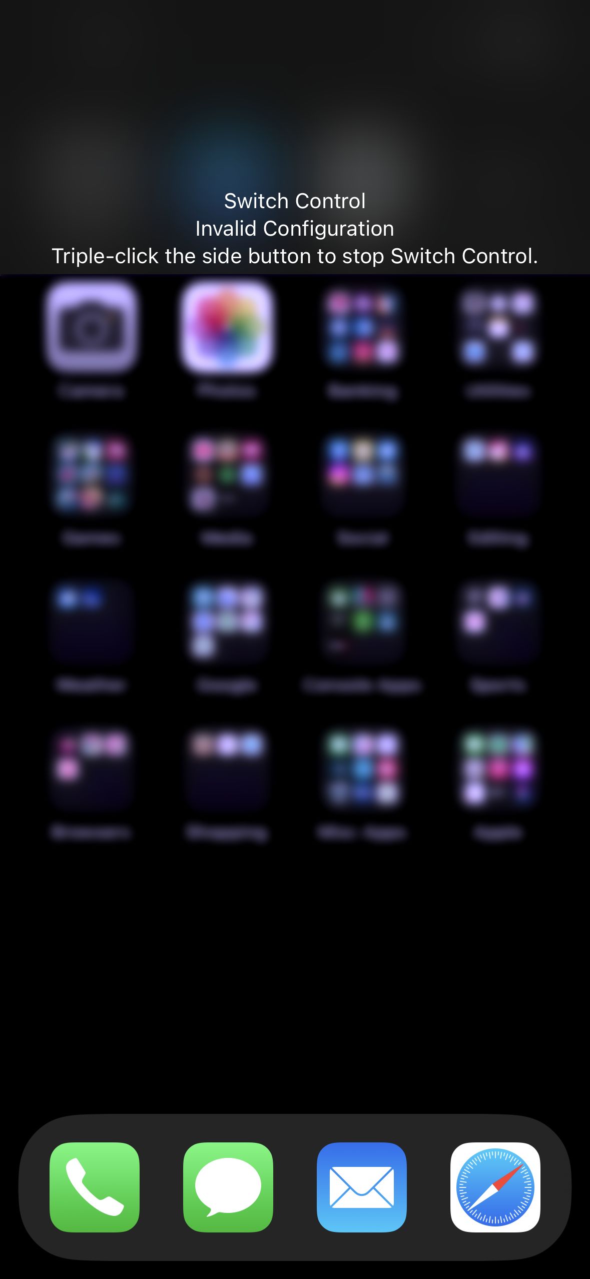 Switch Control causing problems with IOS - Apple Community