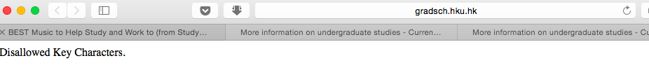 "disallowed key characters" on Yosemite 1… - Apple Community