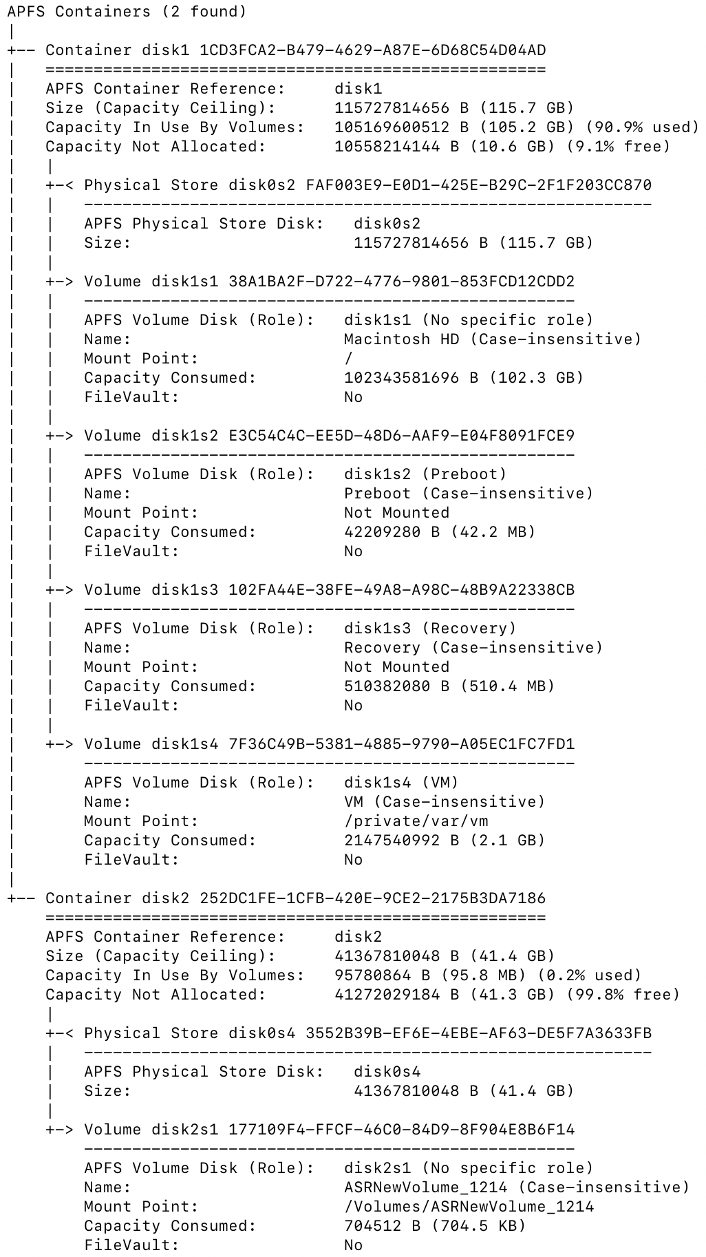 How do I merge two container disks? - Apple Community