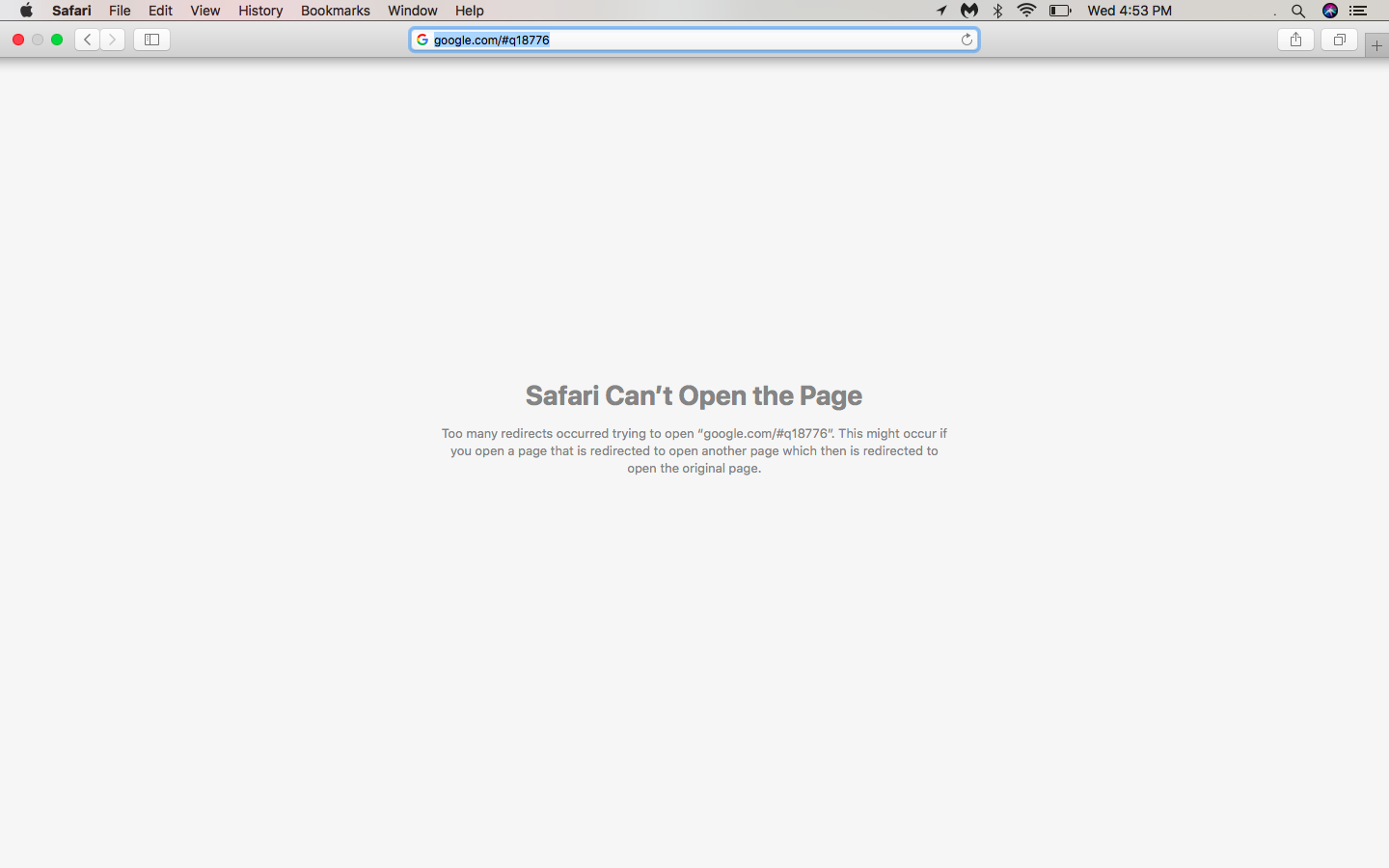 Safari Redirects to Google.com - Apple Community