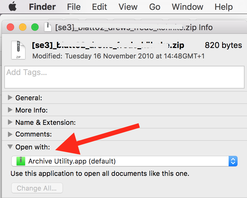 Why does Zip file keep trying to open in … - Apple Community