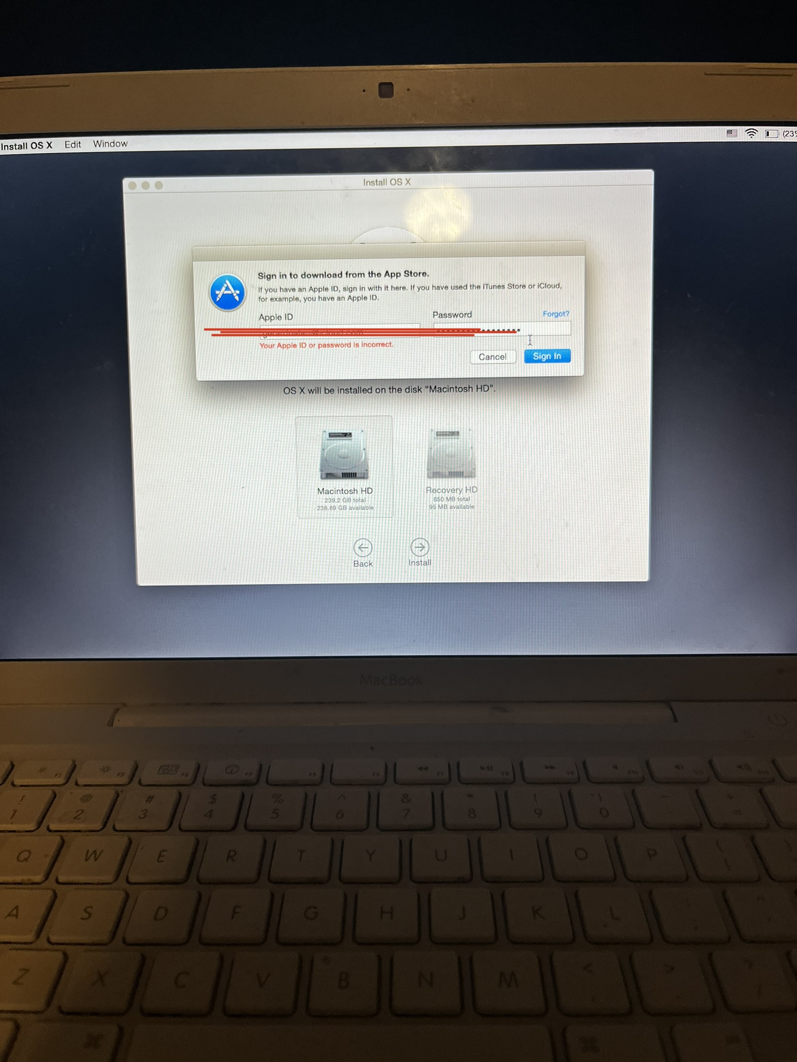 Macbook Model #A1181 wont install OS X Yo… - Apple Community