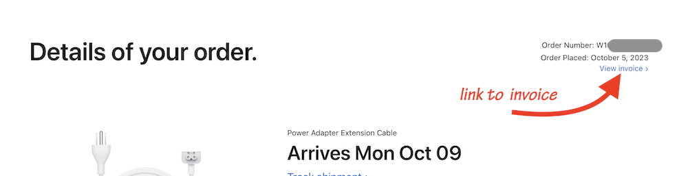 Invoice - Apple Community