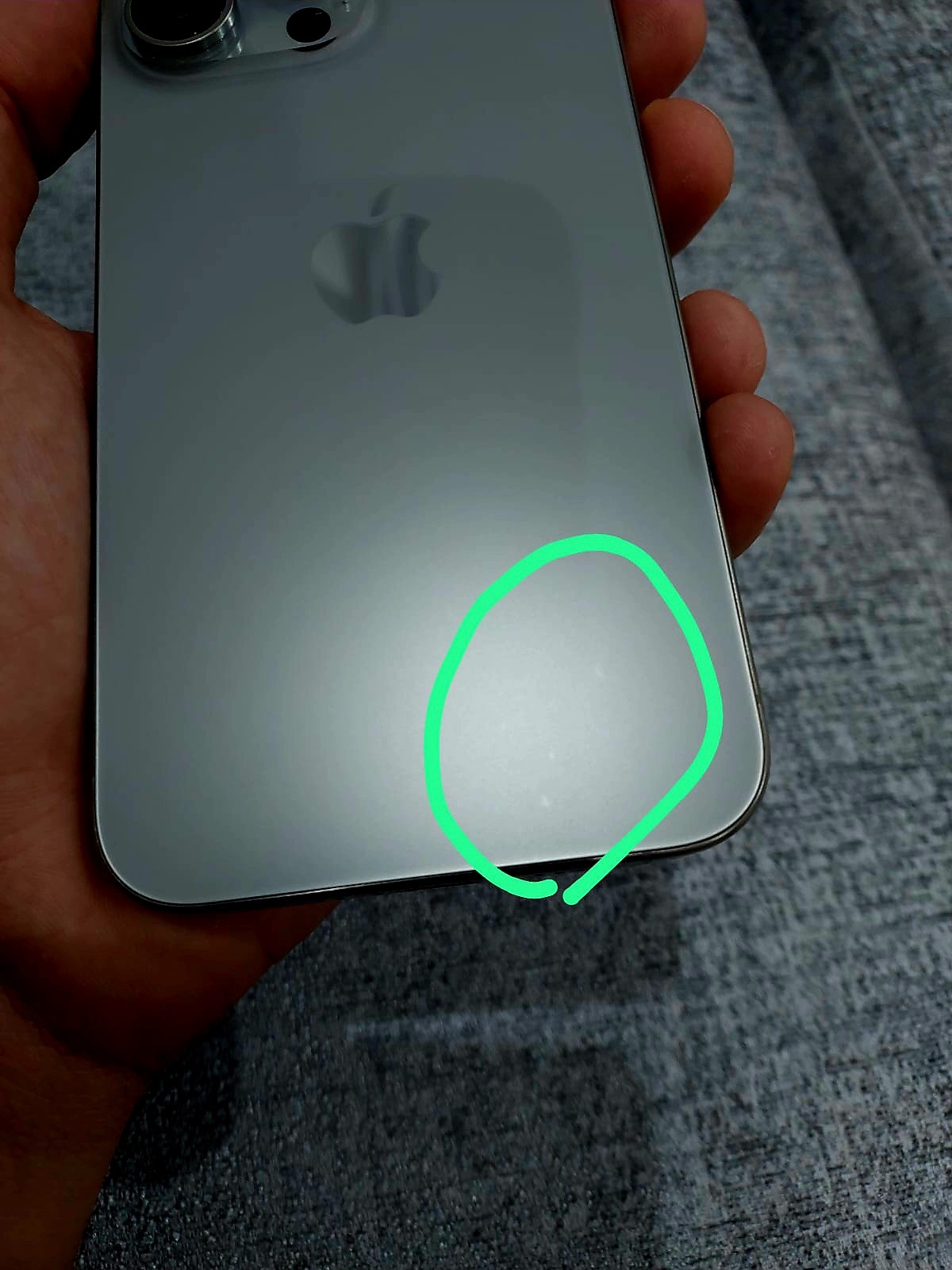 Manufacturing defect in new iphone 15 pro… - Apple Community